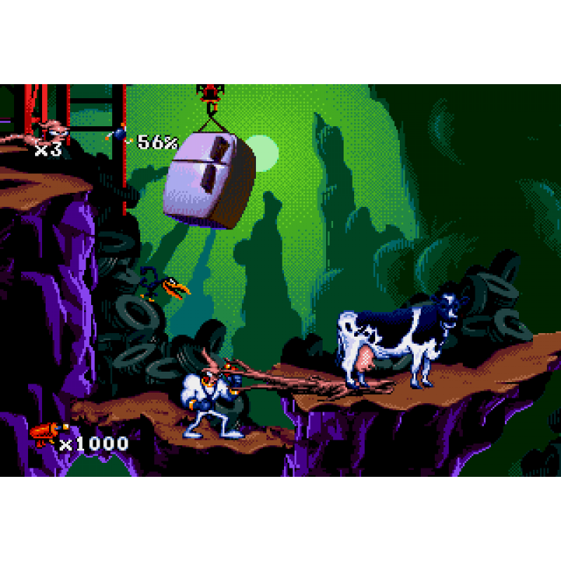 Earthworm Jim: сюжет, советы по прохождению уровней и боссов